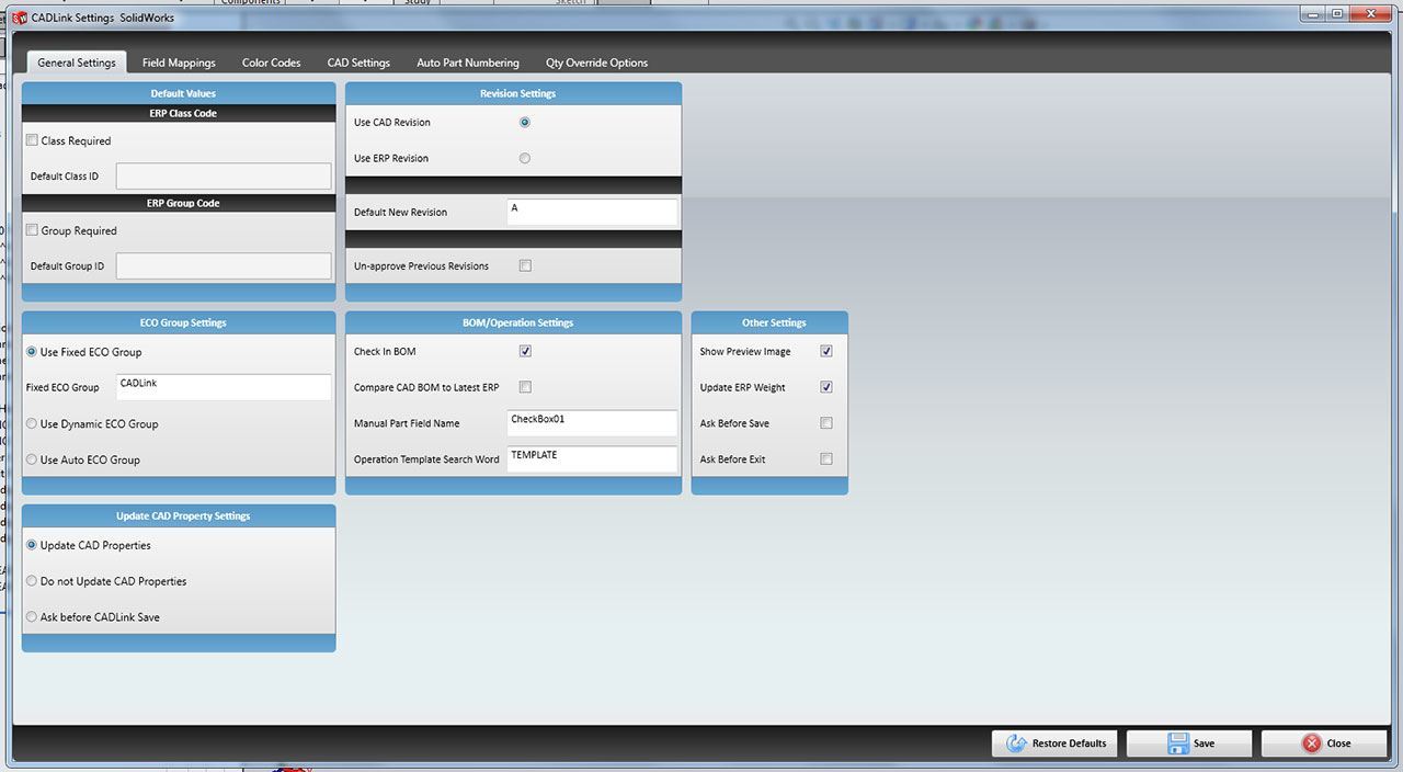 CADLink - CAD ERP Link: 100+ different integrations available!