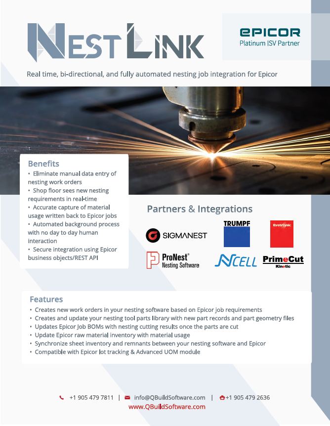 QBuild at Epicor Insights 2023