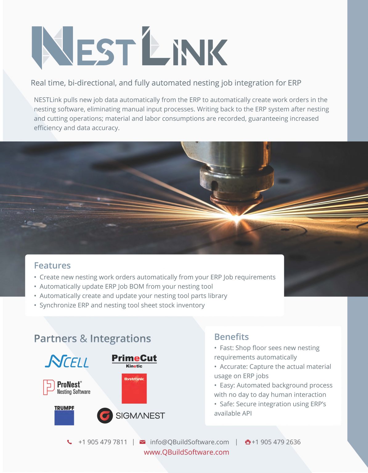 QBuild Software Solution Suite Info