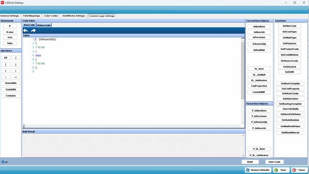 SyteLine CADLink: CAD Interface for SOLIDWORKS | Inventor | & more
